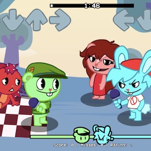 FNF vs Happy Tree Funkers (Flippy) - FNF